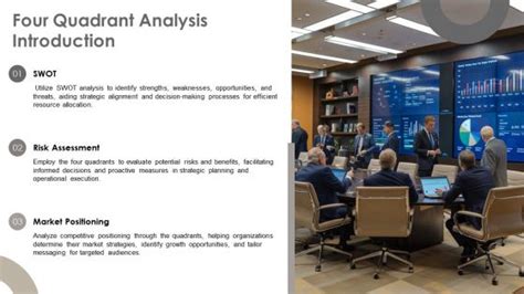 Four Quadrant Analysis For Strategic Decision Making Ppt Mockup At