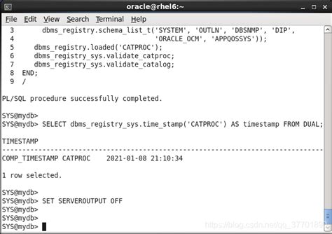 Oracle手动创建数据库 Csdn博客
