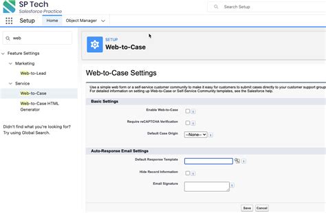 Step By Step Guide On Salesforce Web To Case