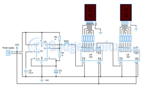 Random Number Generator Circuit Gadgetronicx