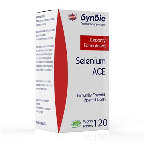 Synbio Selenium Ace Tablets Synbio Supplements