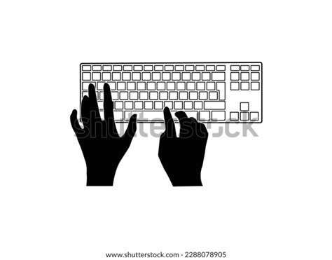 Keyboard Icon Setkeyboard Vector Symbol Arrow Stock Vector Royalty Free Shutterstock