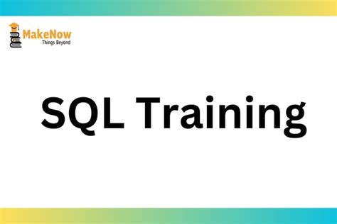 Sql Training