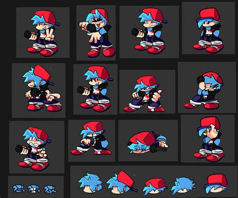 Fnf Modern Au Keith Sprite Sheet By Drsunshine05 On Deviantart