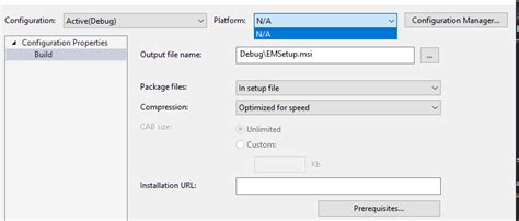 Windows Installer How To Build Vdproj In X64 Configuration In Vs 2022 Stack Overflow