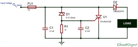 Crowbar Circuit Diagram Design And Working