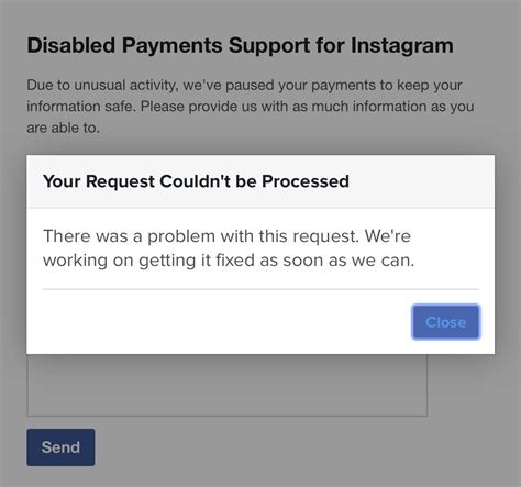 ad account is locked and i keep receiving an error message when i