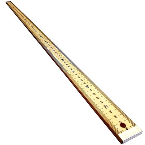 Jakar Wooden Ruler 1 Meter Wooden Ruler Ruler Yard Sticks