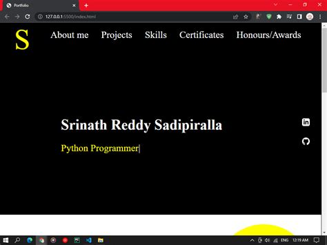 srinath reddy portfolio