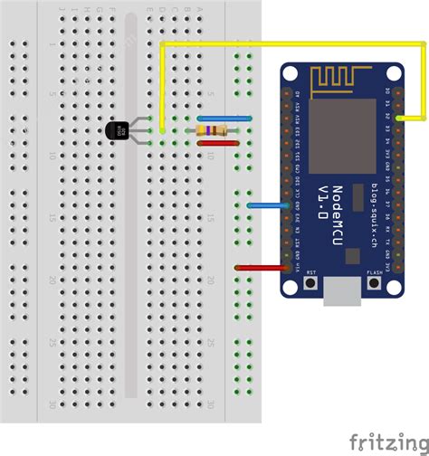 Esp8266 Nodemcu Ds18b20 Webserver With Mqtt