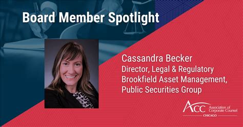 Cassandra Becker On Linkedin Thanks Acc Chicago Excited To Join The Board After Being A