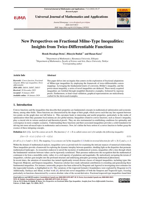 Pdf New Perspectives On Fractional Milne Type Inequalities Insights