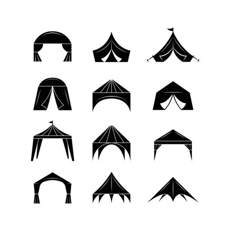 Black Canvas Pavilion Event Tent