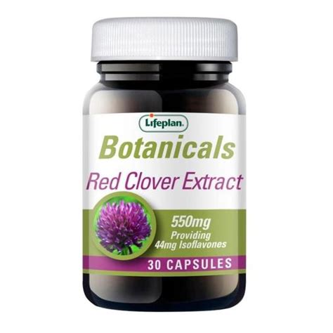 Lifeplan Red Clover Extract Capsules Cosmetify