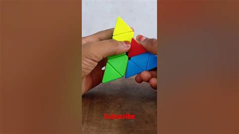 Pyraminx Cube Last Layer Solving Step By Step Youtube