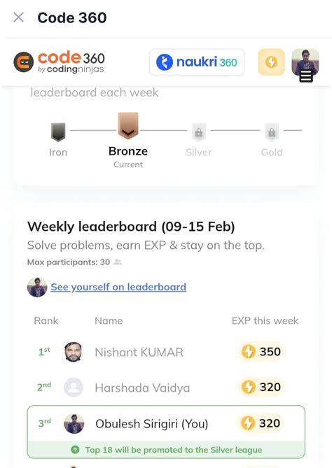 Coding Problemsolving Leaderboard Automationtesting Continuouslearning Obulesh Sirigiri