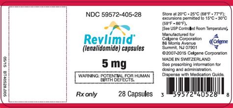 Revlimid Fda Prescribing Information Side Effects And Uses
