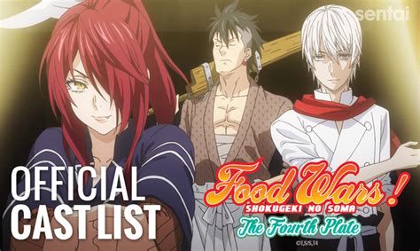 Sentai Reveals Dubbed Sneak Peek Of Food Wars The Fourth Plate
