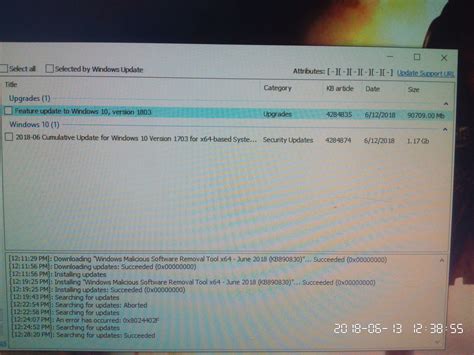 Please Help Update To Windows 10 Version 1803 Is Too Big 90709 00 Mb Which Is Around 88gb