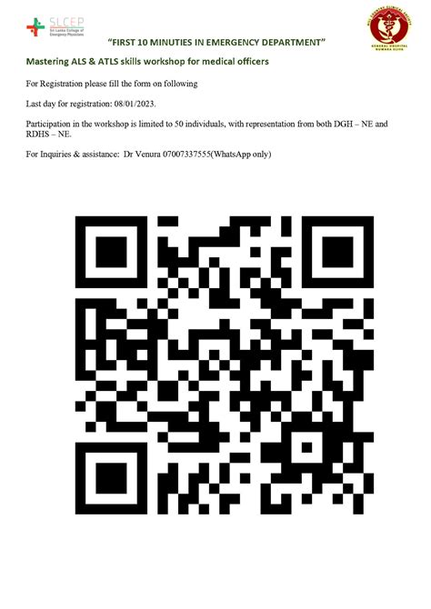 Mastering Als And Atls Skills Workshop For Medical Officers Sri Lanka College Of Emergency