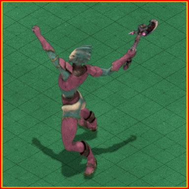 FREE Animated Isometric Ichtian By Engvee