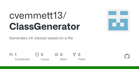 Github Cvemmett13classgenerator Generates C Classes Based On A File
