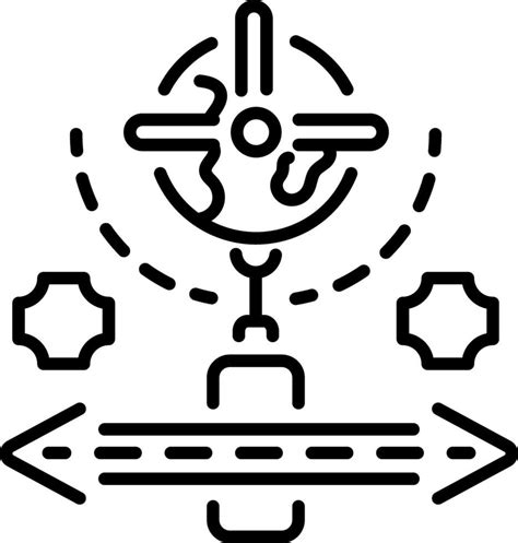 An Outline Style Icon Depicting Future Prediction 68666333 Vector Art