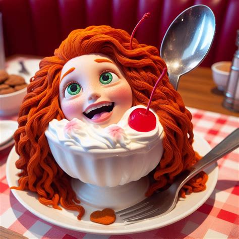 Merida Ice Cream Ai Generated By Joshuaecw21985 On Deviantart
