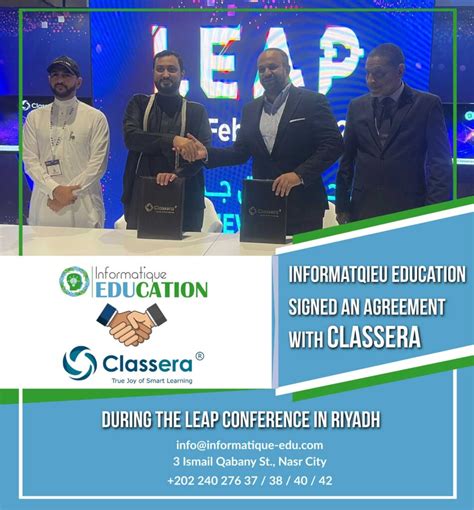 Partnership With Classera Informatique Education
