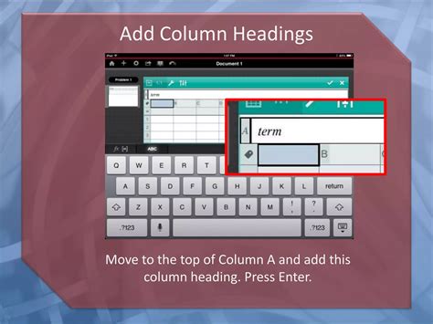 Nspire IPad App Fibonacci Sequence PPT