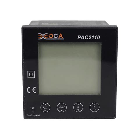 Custom PAC2000 Multi Function WiFi Tuya Smart Electric Prepaid Panel Power Meter Suppliers OEM