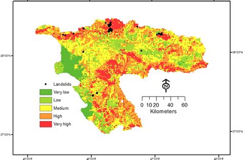 Landslide Susceptibility Map Generated By Conventional Ahp Method Download Scientific Diagram