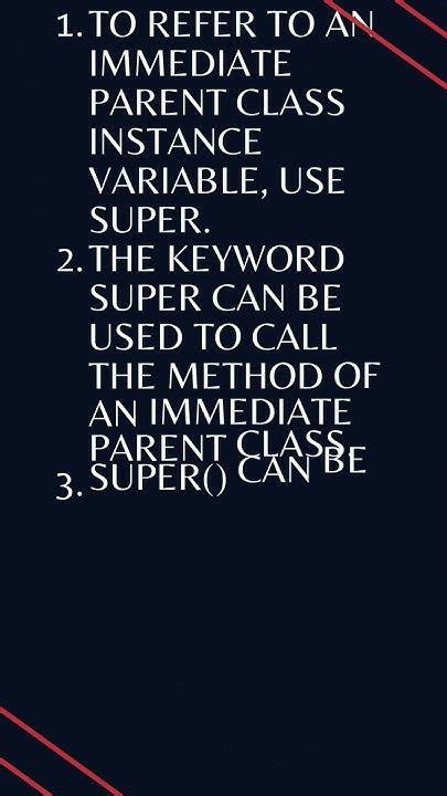 What Is Super Keyword And When Do You Use Top Interview Ques Shorts Java Youtube
