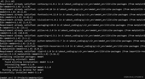 Pip Install E 子线程异常退出 Setuptools报错pip Install E 命令报错 Csdn博客