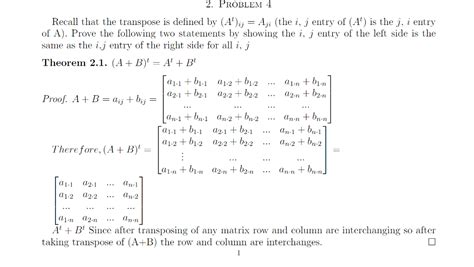 Solved Linear Algebra I Have Already Solved Them By
