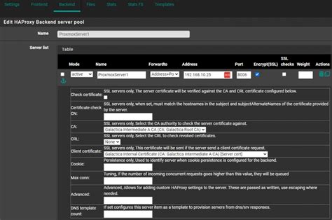 Configure Haproxy For Internal Reverse Proxy Of Services Rpfsense