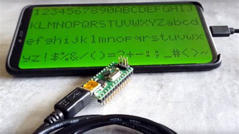 A Microcontroller Display With A Classic Twist Hackaday