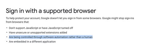 Selenium Logging Into Gmail Using Python With Detecting Failed Login