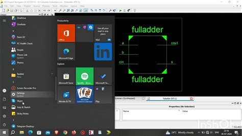 Verilog Code For Halfadder And Fulladder Youtube