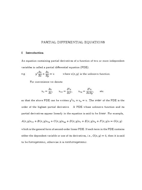 Partialdifferentialequationsiintrodu Pdf Partial Differential Equation Differential