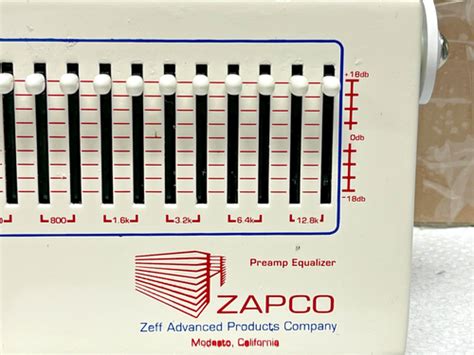 Zapco Peq Equalizer Zapco Board White Edition Completely Restored Ebay