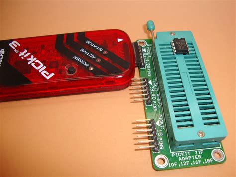 ZIF Adapter Board For PICKIT Programmer 1279 Sunrom Electronics