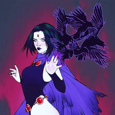 Raven Teen Titans Fan Art Etsy