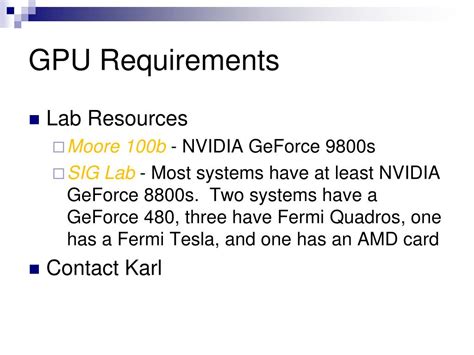 Ppt Gpu Programming And Architecture Course Overview Powerpoint Presentation Id1472477