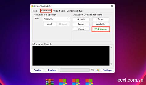Tải Microsoft Toolkit 2 7 3 Bản Mới Nhất 2025 Active Win Và Office Ecci