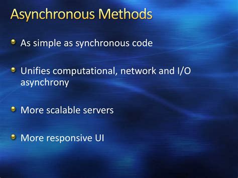 Ppt Asynchronous Programming With C Vnext Powerpoint Presentation