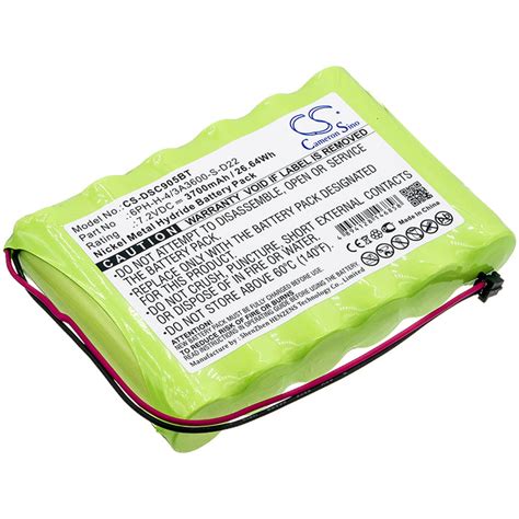 bp dsc905bt 7 2v 3700mah nimh battery for adt dsc alarm systems