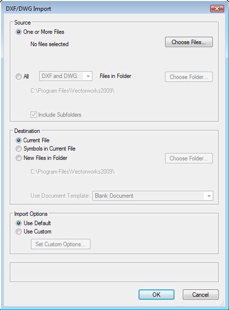 batch import dxf dwg files knowledgebase vectorworks community board