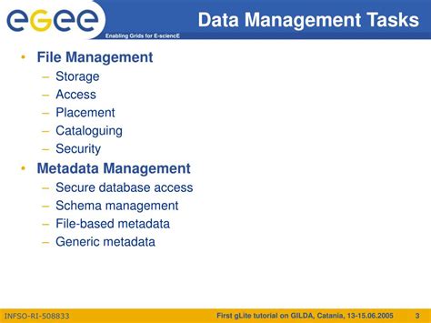 PPT GLite Data Management System Architecture PowerPoint Presentation ID 5623798
