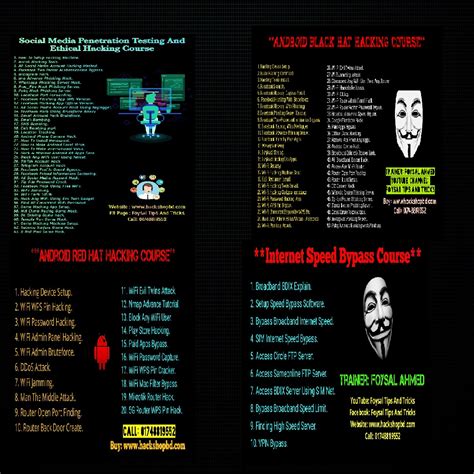 Android Hacking Course Hackshopbd